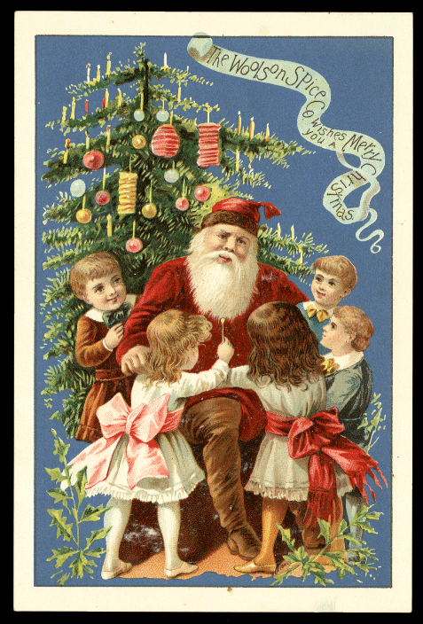 Trade Card Place Scrapbook - Hollidays